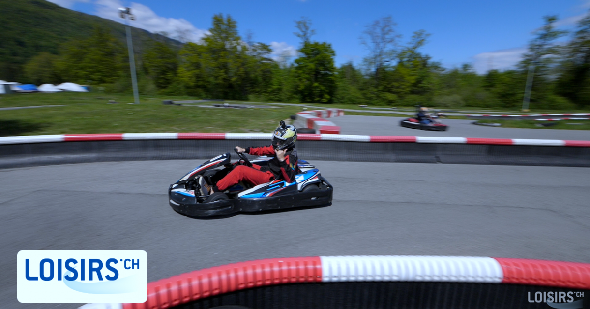 Course-poursuite au Karting Vuiteboeuf